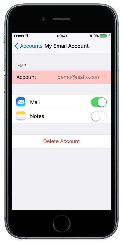 How To Use Full SSL Encryption On iPhone Mail • Nialto Services Limited